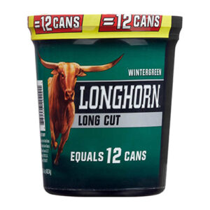 LONGHORN CHEWING TOBACCO 14.4OZ STRAIGHT TUB 8/CASE - Lehigh Wholesale Inc.